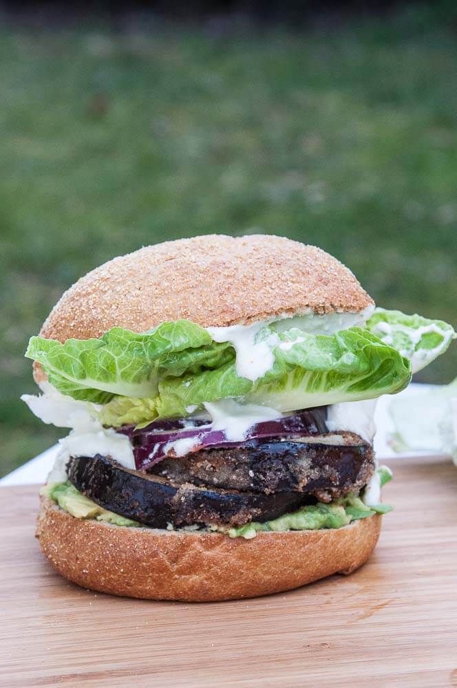 Healthy Eggplant Burger With Vegan Mayo Vegan Family Recipes healthy-eggplant-burger-with-vegan-mayo-vegan-family-recipes
